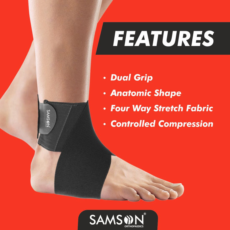 Buy Samson Ankle Binder - Elastic Ankle Support at Best Price - SAMSON ...