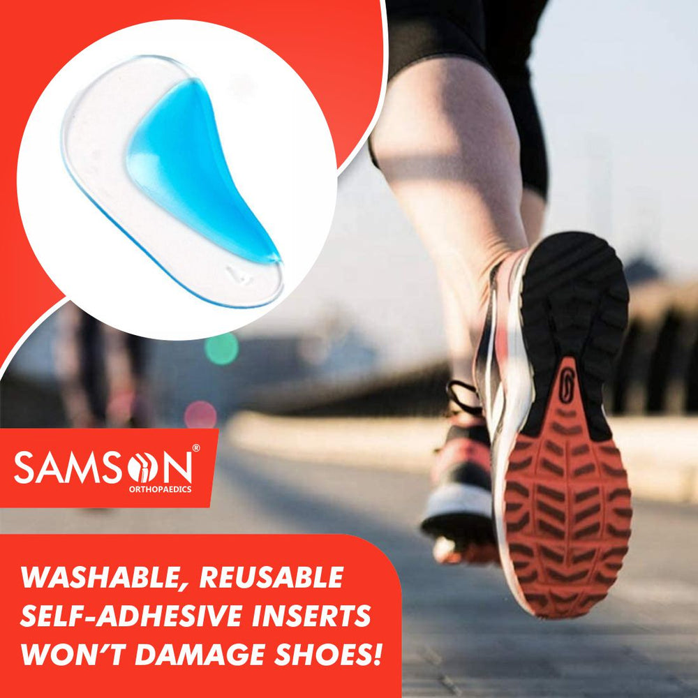 Buy Samson Arch Support PU Gel Pair for Superior Comfort - SAMSON ...