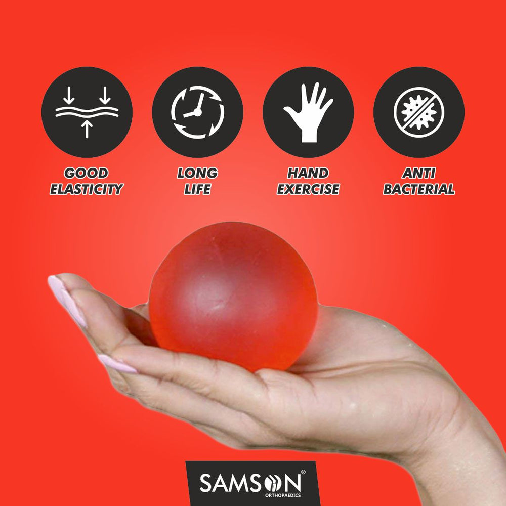 Gel Exercise Ball - Hand Strength & Therapy Tool - SAMSON Orthopaedics