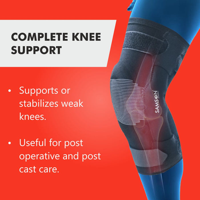 Samson Knee Cap Hinged: Stability and Relief for Knee Injuries - SAMSON ...