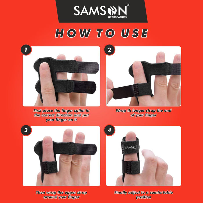 Samson Mallet Finger Splint: Effective Immobilization and Comfort ...