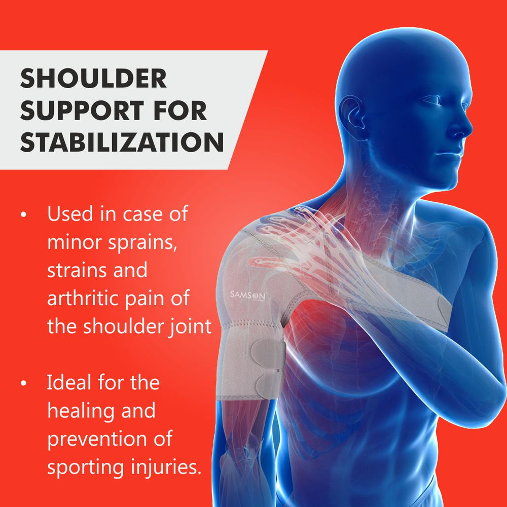 Shoulder Support (Neoprene): Comfort and Stability - SAMSON Orthopaedics
