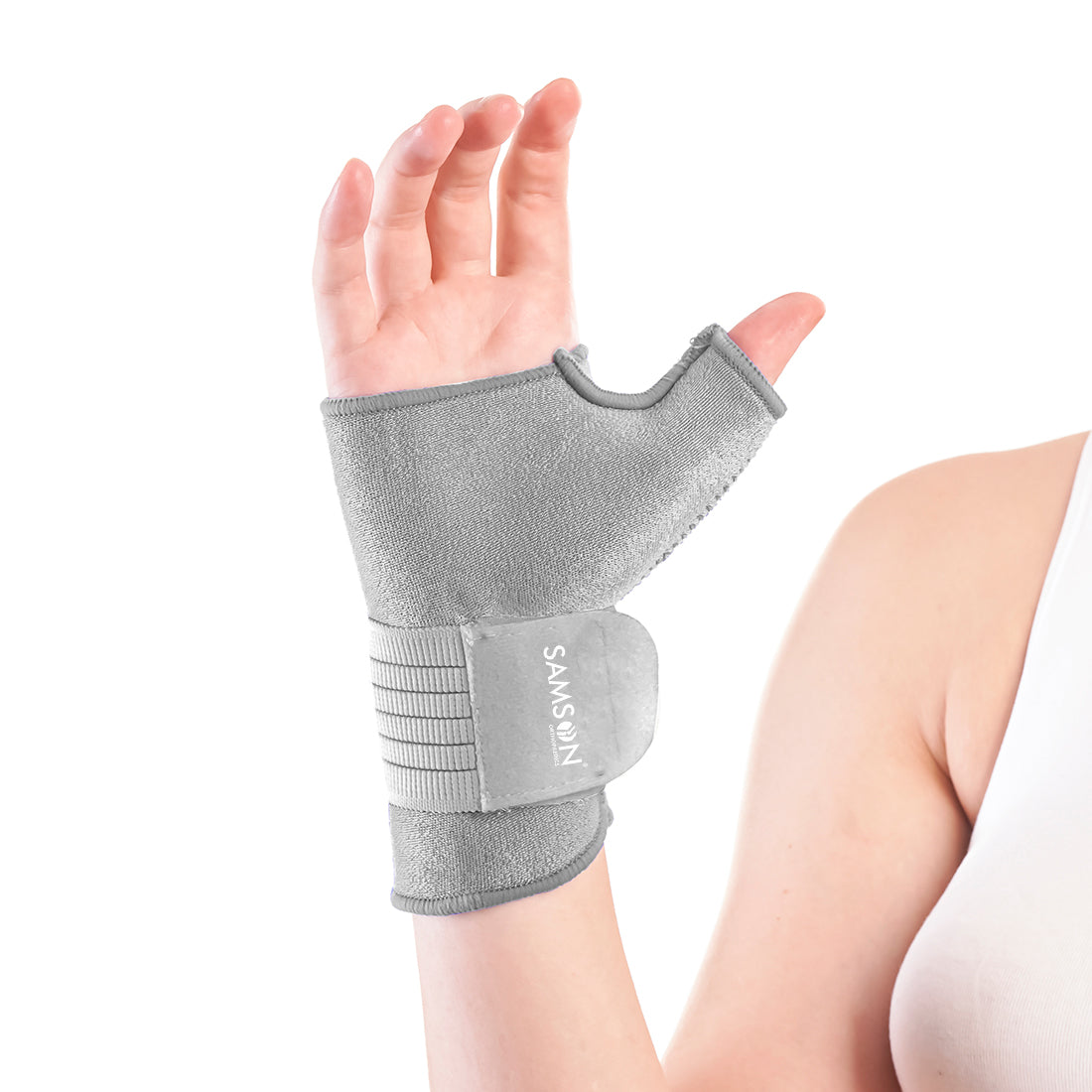 Wrist Palm Brace with Thumb Support - Pain Relief Brace - SAMSON ...