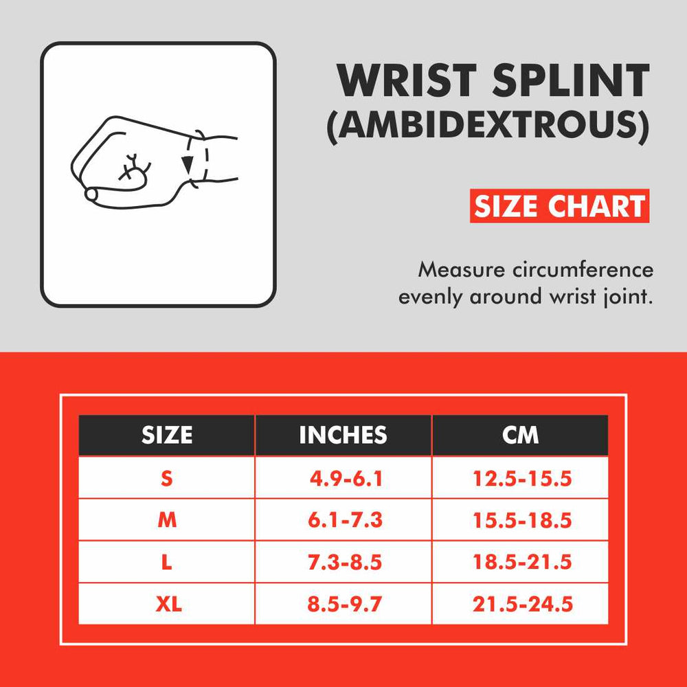 Samson Wrist Splint Ambidextrous – Dual Hand Support - SAMSON Orthopaedics